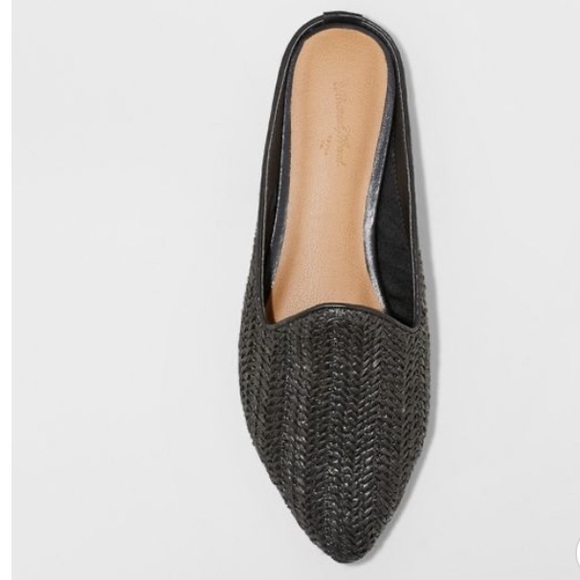 Universal Thread | Shoes | Black Universal Thread Woven Backless Mules ...